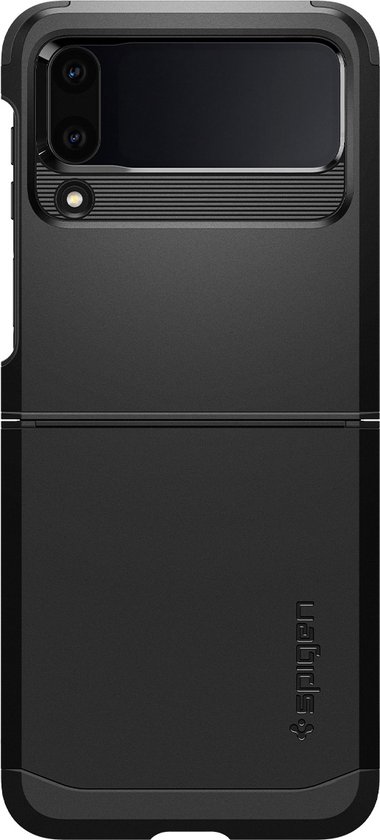Spigen Tough Armor Case geschikt voor Samsung Galaxy Z Flip 4 - Zwart | bol