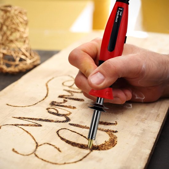 Houtbrander - Pyrografie - Houtbrander set - Met opbergdoos ...