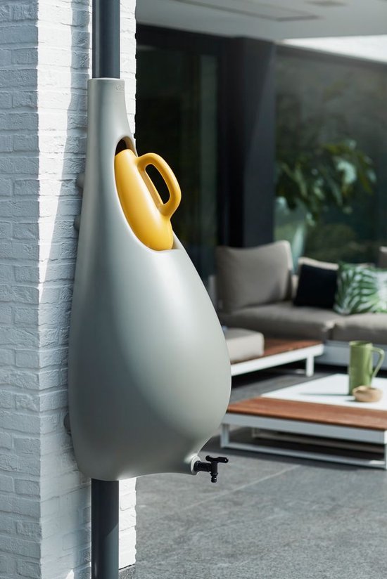 Elho Pure Raindrop Regenton - 70L Oker design - Design - Water opvangen ...