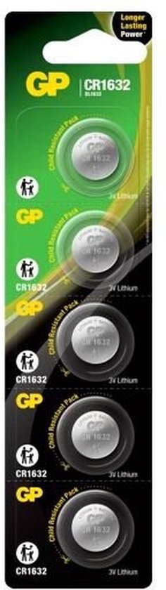 CR1632 Lithium knoopcel batterijen | bol