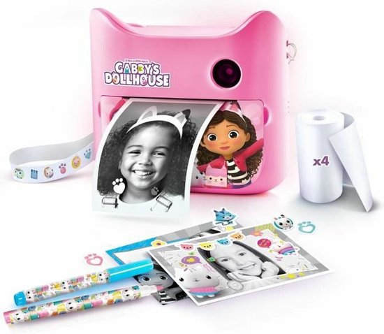 GABBY EN HET MAGISCHE HUIS Instant Print Camera GAB 005 Canal Toys | bol