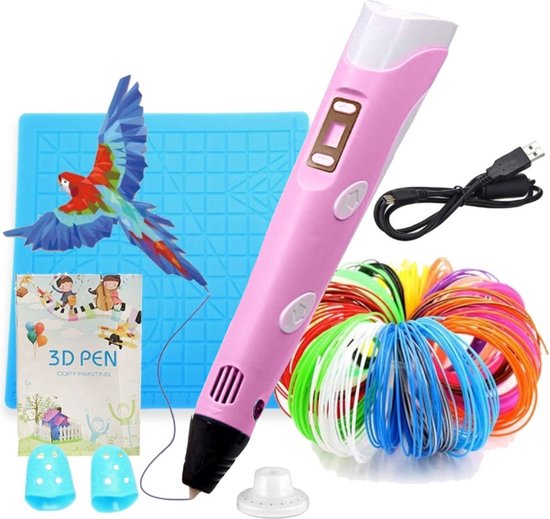3D Pen XXL set- 3D pen XXL Starterspakket incl 136 meter filament 32 ...