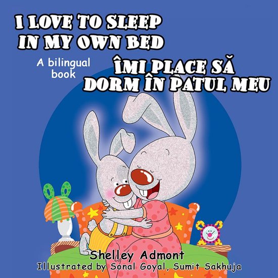English Romanian Bilingual Book for Children - I Love to Sleep in My ...