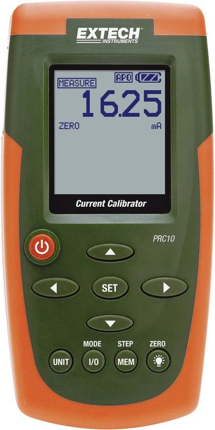 Extech PRC10 - proceskalibator - 0 tot 24mA - 24V DC voeding voor 2 draads lus | bol