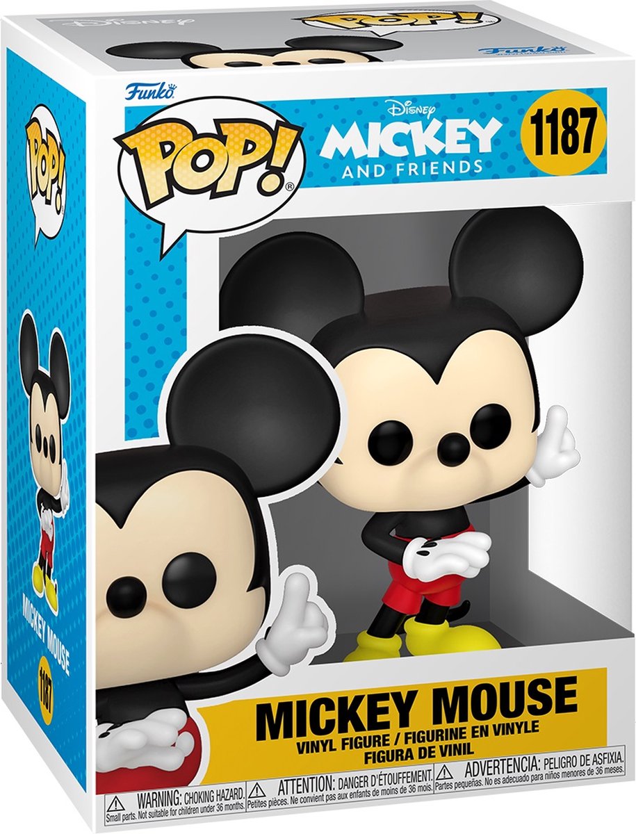Funko Mickey Mouse - Funko Pop! - Disney Classics Figuur | bol