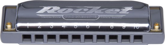 Hohner Rocket C Kunststofkanzellenkorpus - Diatonische mondharmonica ...