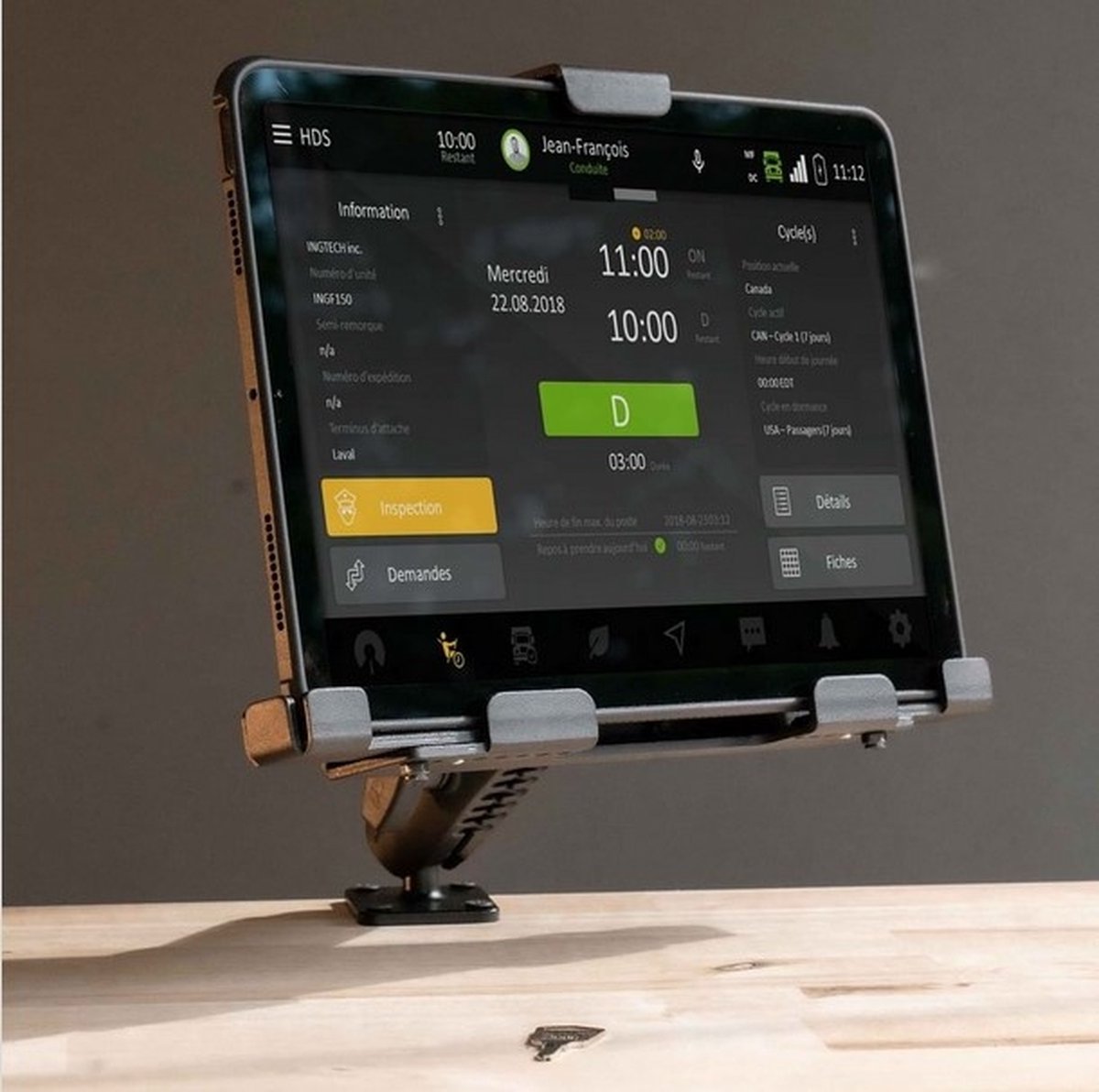 TabDock LockPro universele schroefvaste tablethouder met slot | bol