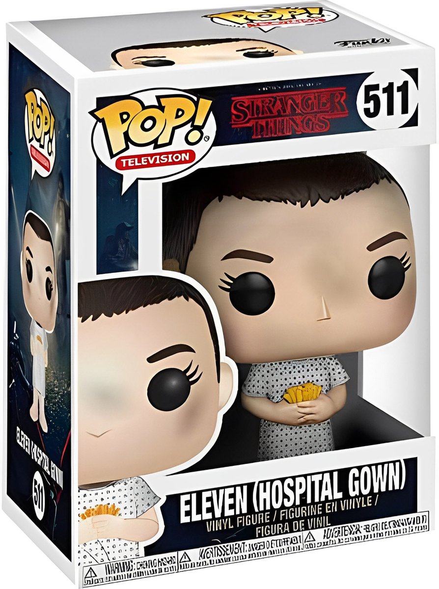 Funko Pop - Stranger Things - Eleven Hospital Gown | bol.com