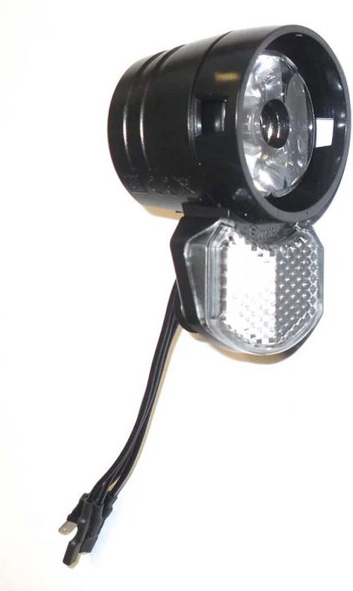 Axa Koplamp eco line 15 lux e-bike 6v met lichtkabel voor en achter | bol