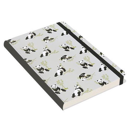Peter Pauper Notitieboek - Pandas - medium - met elastieksluiting | bol.com