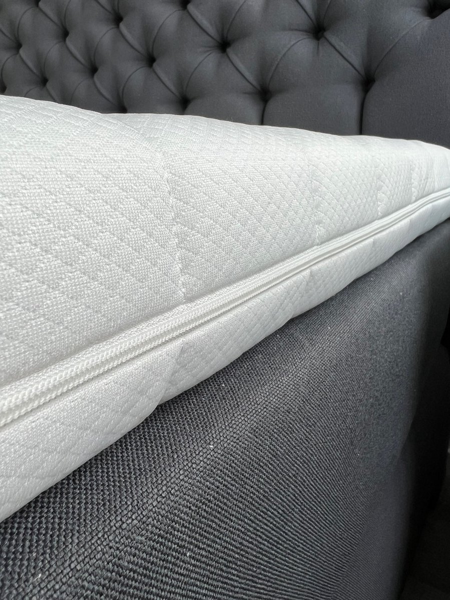 Topper – 80x190 – koudschuim – premium tijk – bed topper - 5 cm hoog ...