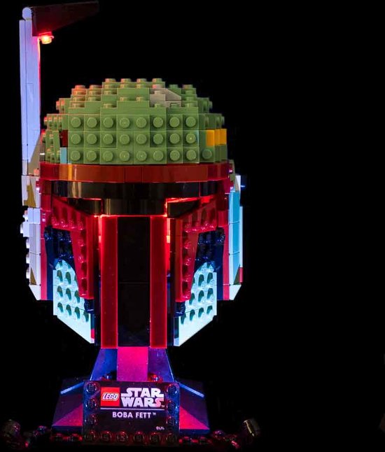 Light My Bricks Geschikt voor LEGO Boba Fett Helm 75277 Verlichtings ...