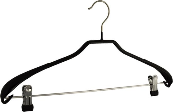 De Kledinghanger Gigant - 5 x Mantel / kostuumhanger metaal met anti ...
