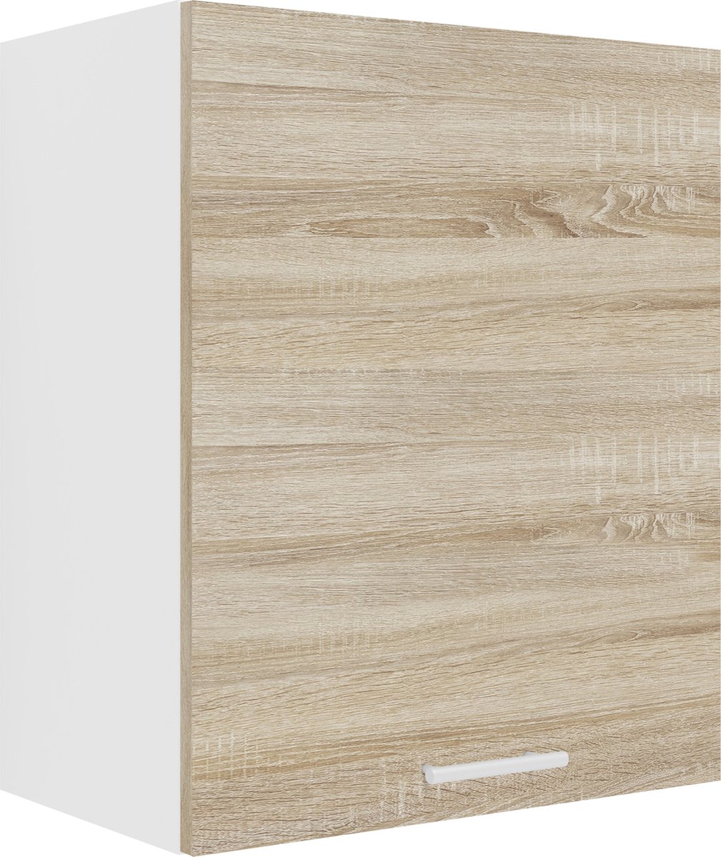 VCM Keukenkast Breedte 50 cm Houten deur Wandkast Keukenmeubelen Esilo ...