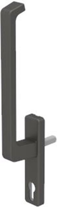 GU hefschuifdeurgreep Dirigent zwart enkel met pc sparing | bol