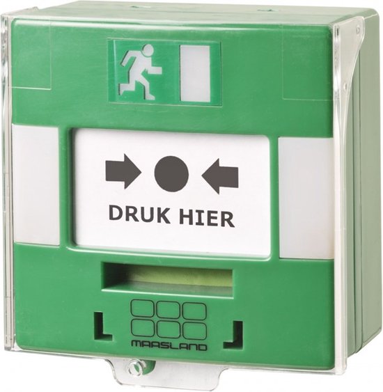Handmelder groen met LED en geluid | bol.com
