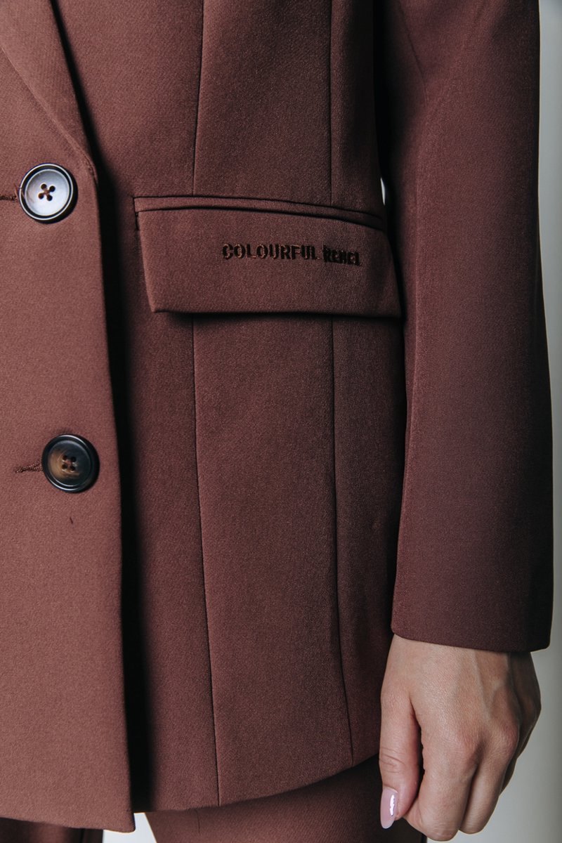 Colourful Rebel Rikki Jas Bruin Dames - Polyester - L | bol.com