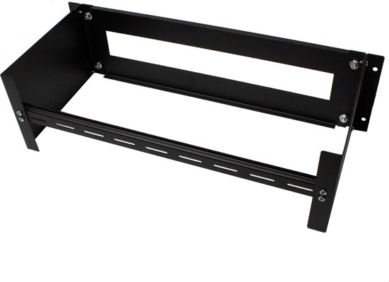 RackMatic - 3U DIN-railadapter met gat voor rackkast 19 | bol