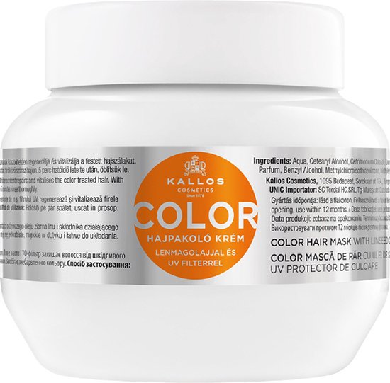 Kallos - Color Shampoo with Linseed Oil and UV filter - 275ml | bol.com