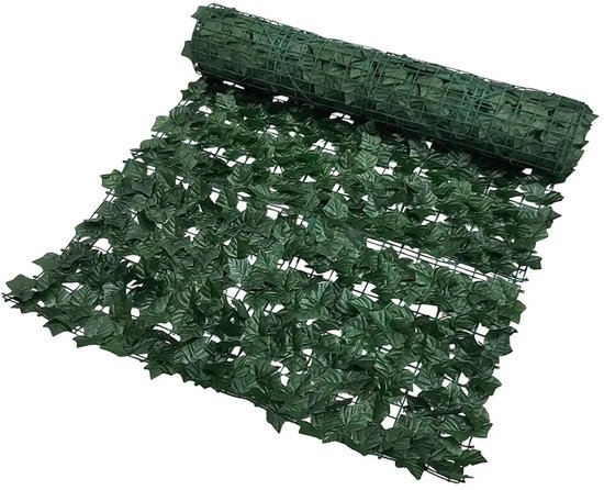 Klimop Kunsthaag | 300x100cm - Donkergroen - Op rol - UV Bestendig ...