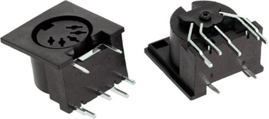 DS-5-01 Midi Pcb Panel Mount Connector DIN5 Din 5-Pin | bol
