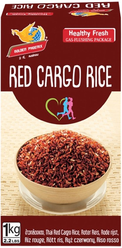 Golden Phoenix Rode rijst 12 x 1 kg | bol