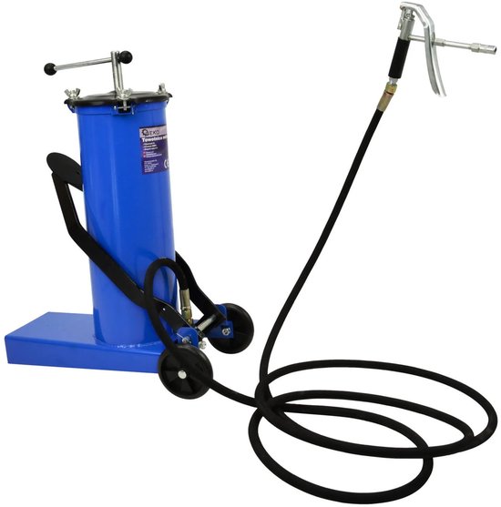 GEKO Voetbediende vetpomp - hoge druk - 6L capaciteit - 4m slang | bol