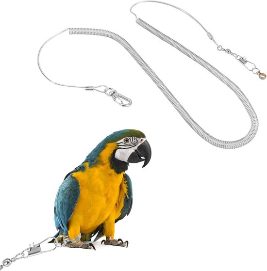 Bird Anti-bite Flying Training Rope Leash Kits for Parrots - 6m | bol