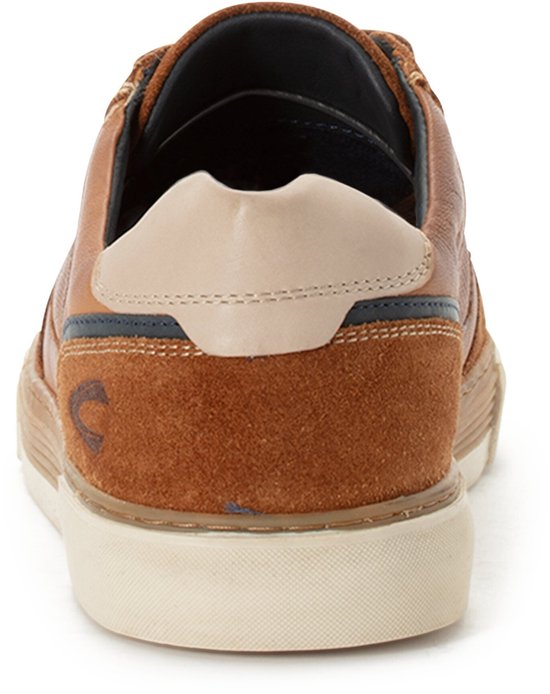 camel active Sneakers met Oxford-elementen - Maat menswear-41 - Bruin | bol