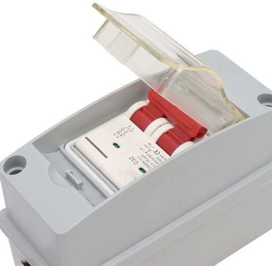 Stroomonderbreker MCB 2P DC 500V 32A DC scheidingsschakelaar zonne ...