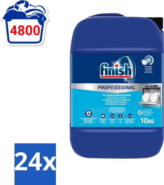 Finish Professional - Vloeibaar Afwasmiddel - Extra Krachtige Formule ...