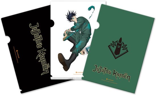 Sakami Merchandise Jujutsu Kaisen Clearfile 3- Set Itadori & Sukuna ...
