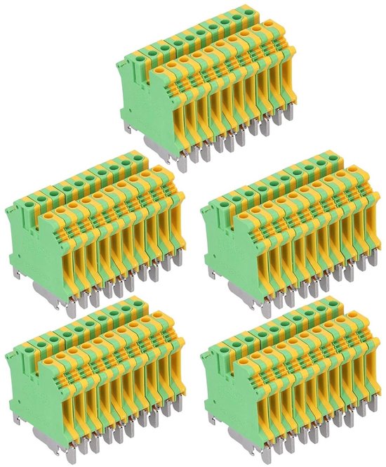 Gids Track Bedrading Terminal Din Gids Rail Installatie Terminal 2 ...