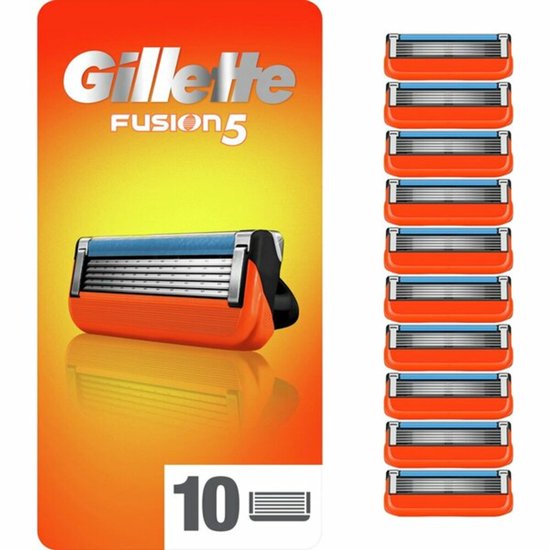 Gillette Scheermesjes Fusion 5 - 10 stuks | bol