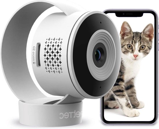 Spy Camera - Bewakingscamera Draadloze Huisdier Bewakingscamera met App... | bol