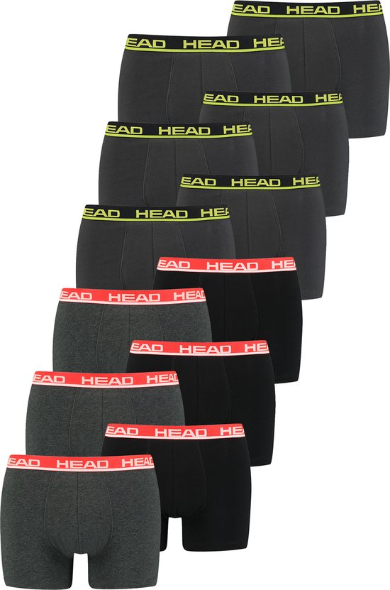 BOXERS Set van 12 stuks Head Basic Boxerbroek voor heren, shorts ...
