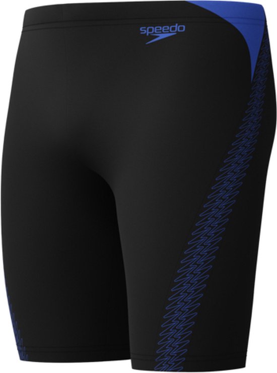 Speedo Eco+ HyperBoom Splice Jammer Heren Sportzwembroek - Zwart/Blauw ...