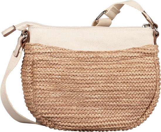 TOM TAILOR Schoudertas Vicky Cross Bag Mixed Beige | bol