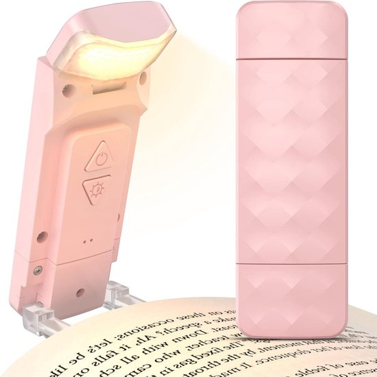 Oplaadbare leeslamp voor in bed - 3 kleuren - Oogbescherming - 5... | bol
