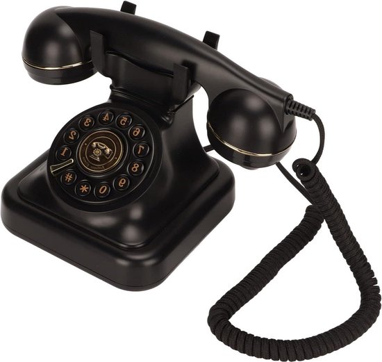 Roterende Ontwerpknop Retro Vaste Telefoon voor Senioren - Verstelbaar ...