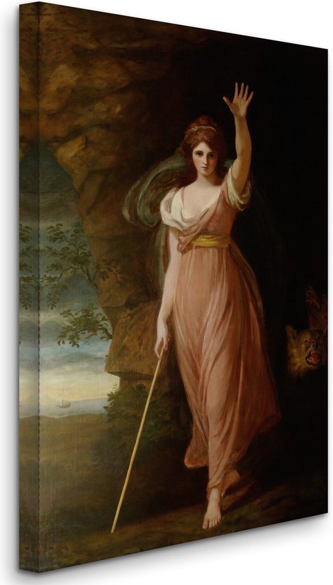 George Romney - Emma Hart, Lady Hamilton as Circe - Emma Hart, Lady ...