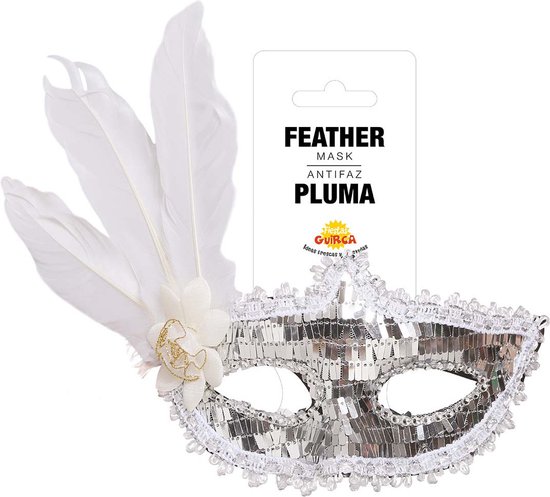 Carnaval gemaskerd bal verkleed accessoires - Venetiaans masker met ...