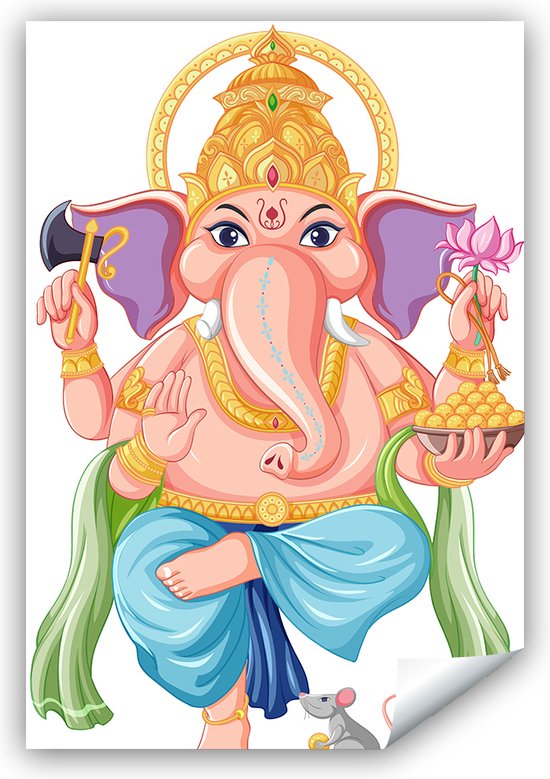 Ganesha Poster - Hindoeisme - India - Schilderij - Foto - Print - Groot ...