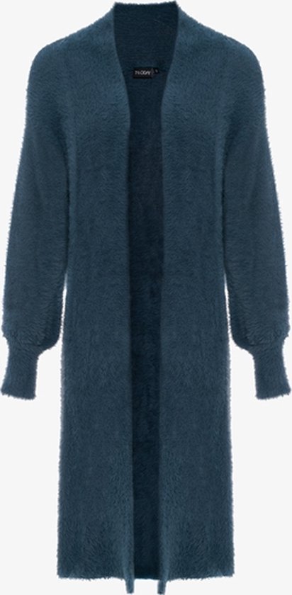 TwoDay lange dames vest blauw - Maat L | bol