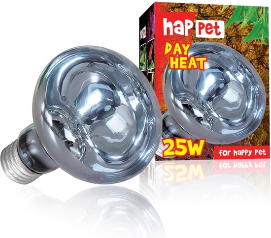 Happet BN01 - Terrariumverlichting - Terra Day Heat bulb 25W | bol.com