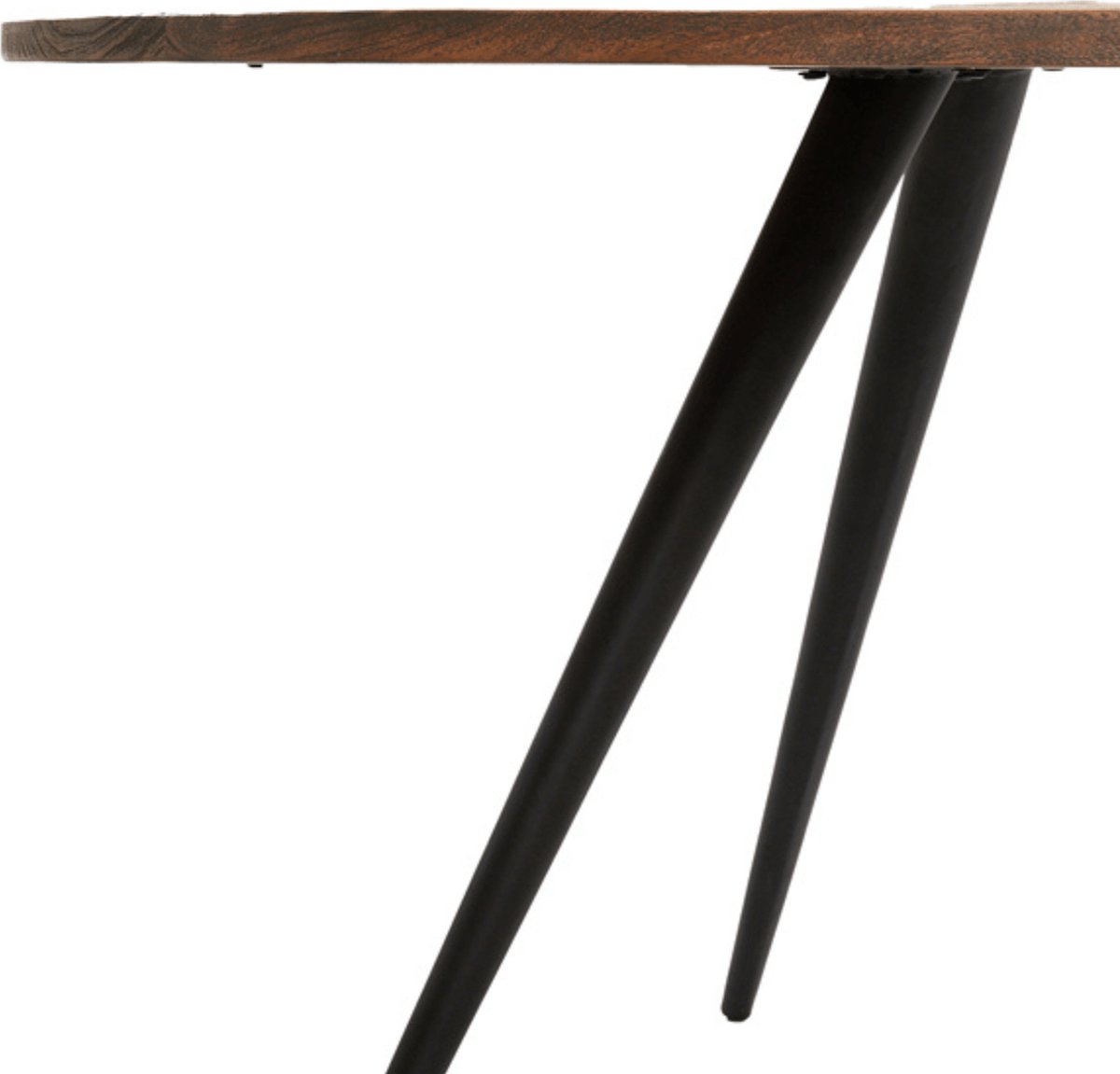 Light & Living Ronde Eettafel Turi - Acaciahout - 120cm | bol