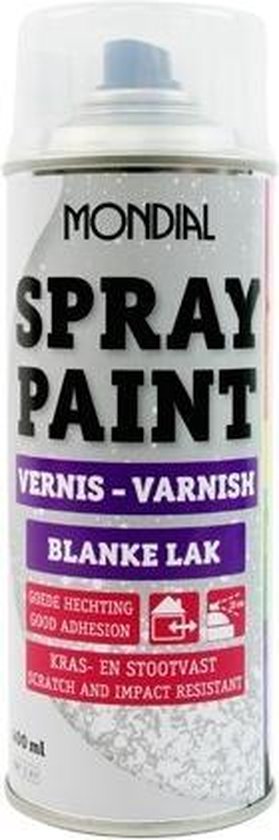Spuitverf blanke lak hoogglans 400ml | bol.com