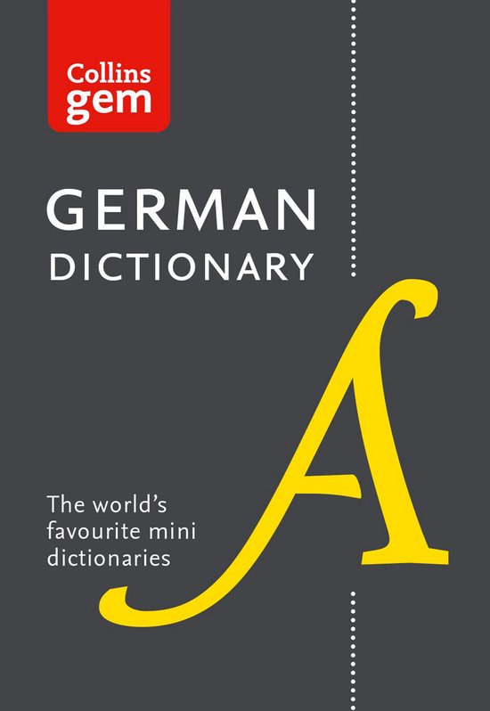 Collins Gem German Dictionary, Collins Dictionaries | 9780008141868 ...