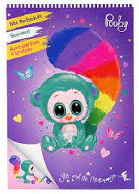 Notitieblok met geur Minimoomis Pooby - Top Model | bol