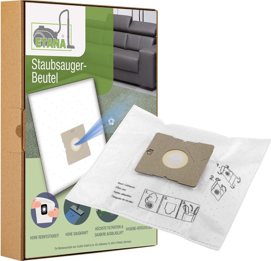 20x Etana stofzuigerzak compatibel met Nova Power Plus 330200 - 20 ...